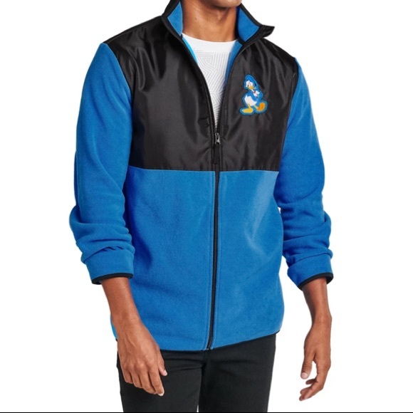 Jackets & Coats | Nwt Donald Duck Pieced Fleece Jacket | Poshmark